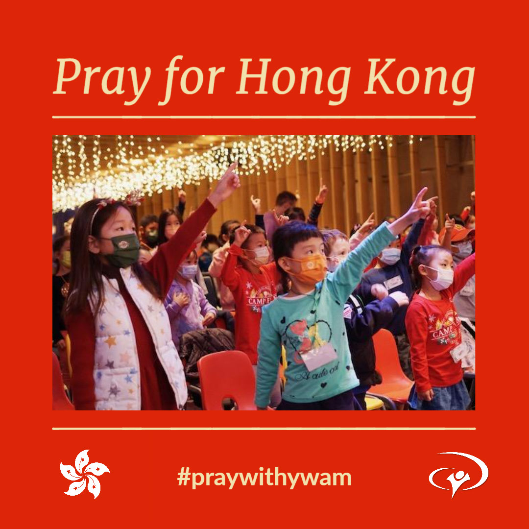 Pray for Hong Kong - YWAM News that Bill finds Interesting